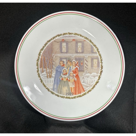 Corelle | Holiday | Rare Vintage Corelle By Corning Ware 989 Holiday Christmas Collector Plate ...
